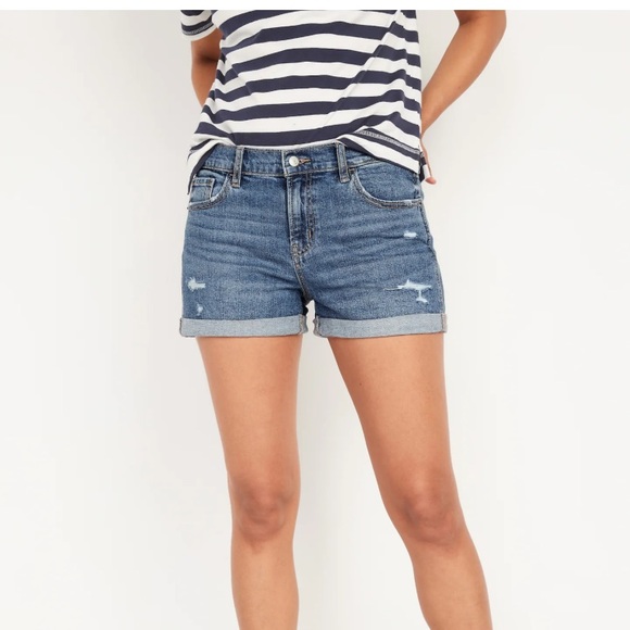 Old Navy | Shorts | Old Navy Distressed Boyfriend Shorts | Poshmark